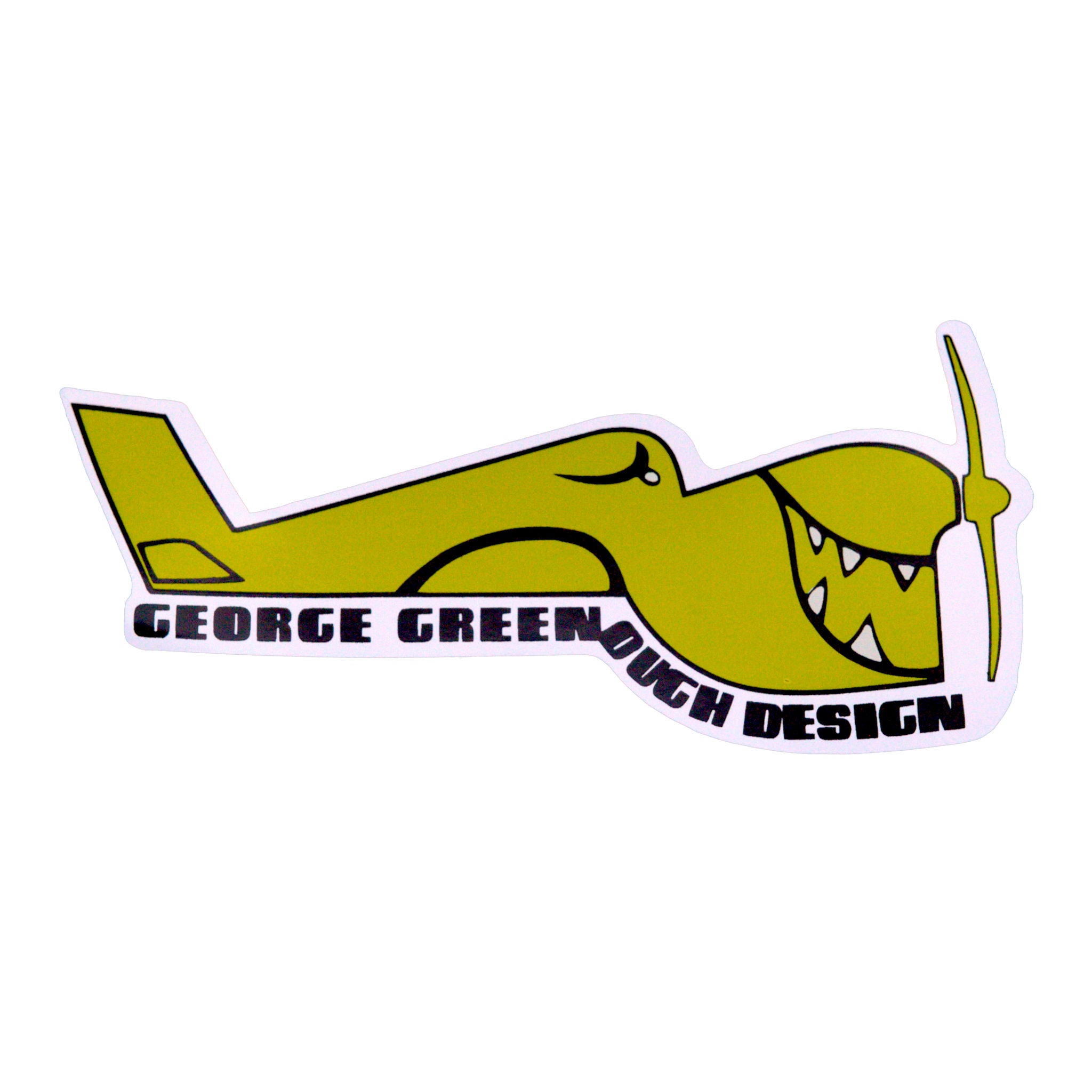 Greenough Sticker - Moss – Surf N' Wear Beach House Online