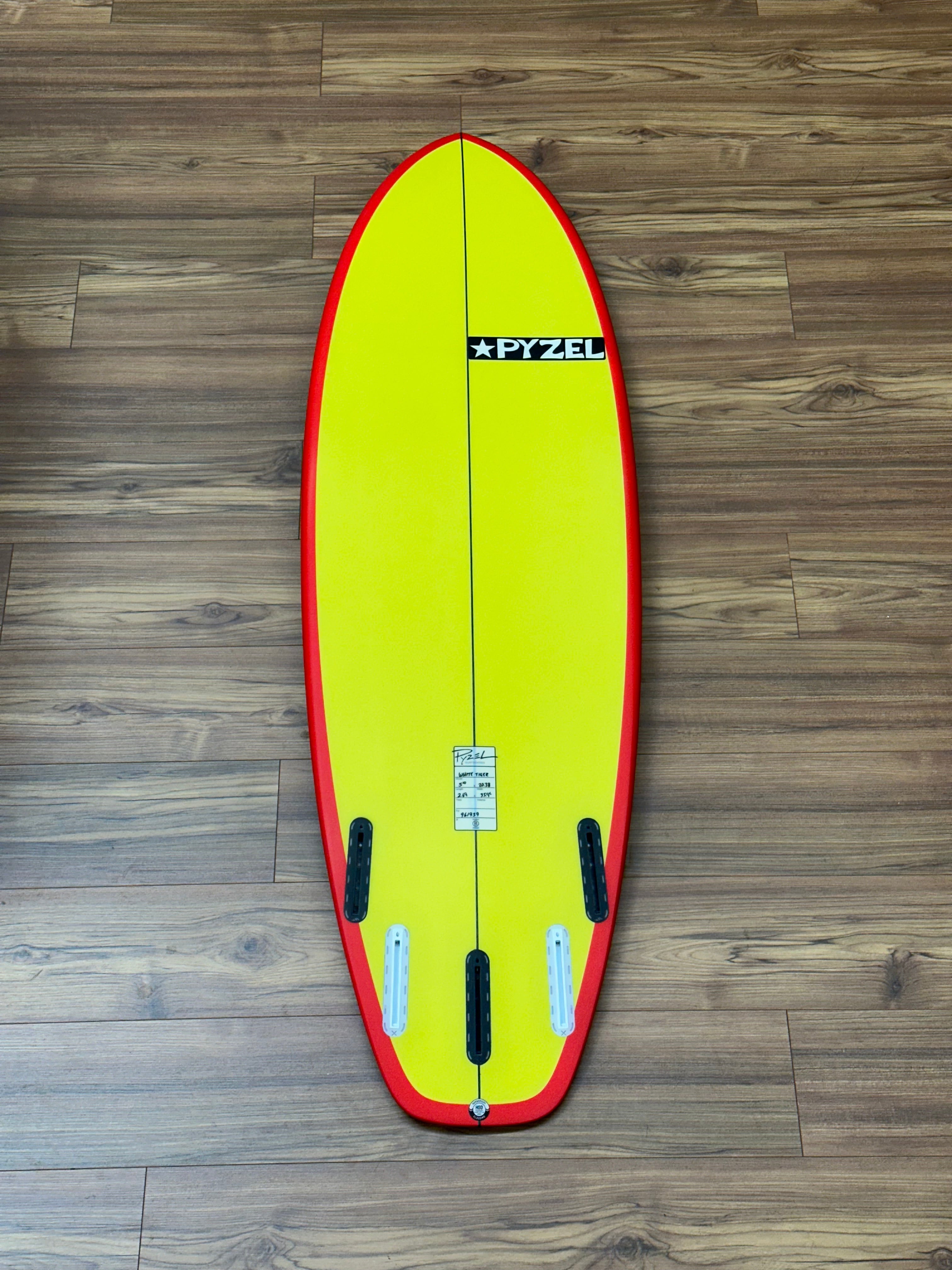 Pyzel | 5'10" White Tiger – Surf N' Wear Beach House Online